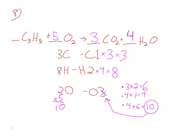 Physical Science 6th Balancing Equations | PPT | Free Download