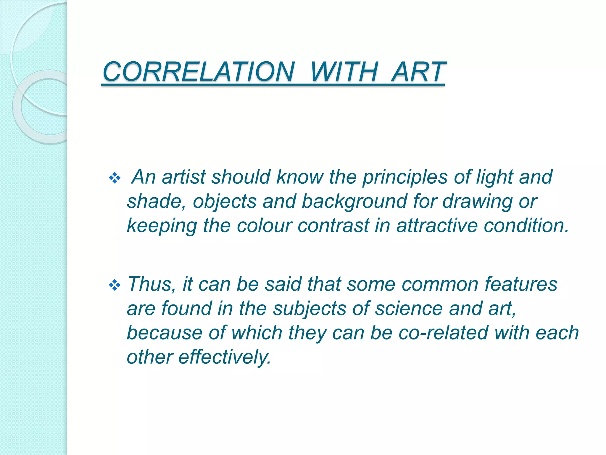 Correaltion of physical science with other subjects | PPTX
