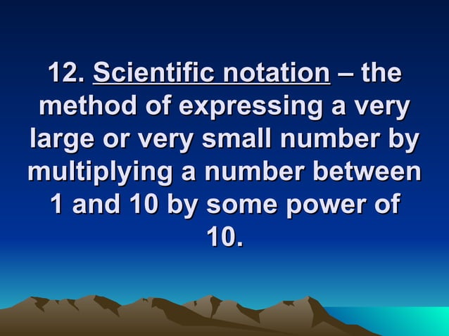 Physical Science Ch. 1 Vocab | PPT