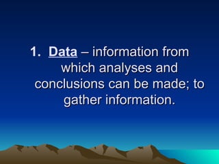 Physical Science Ch. 1 Vocab | PPT