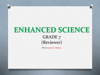 Physical science g7 (review) | PPT