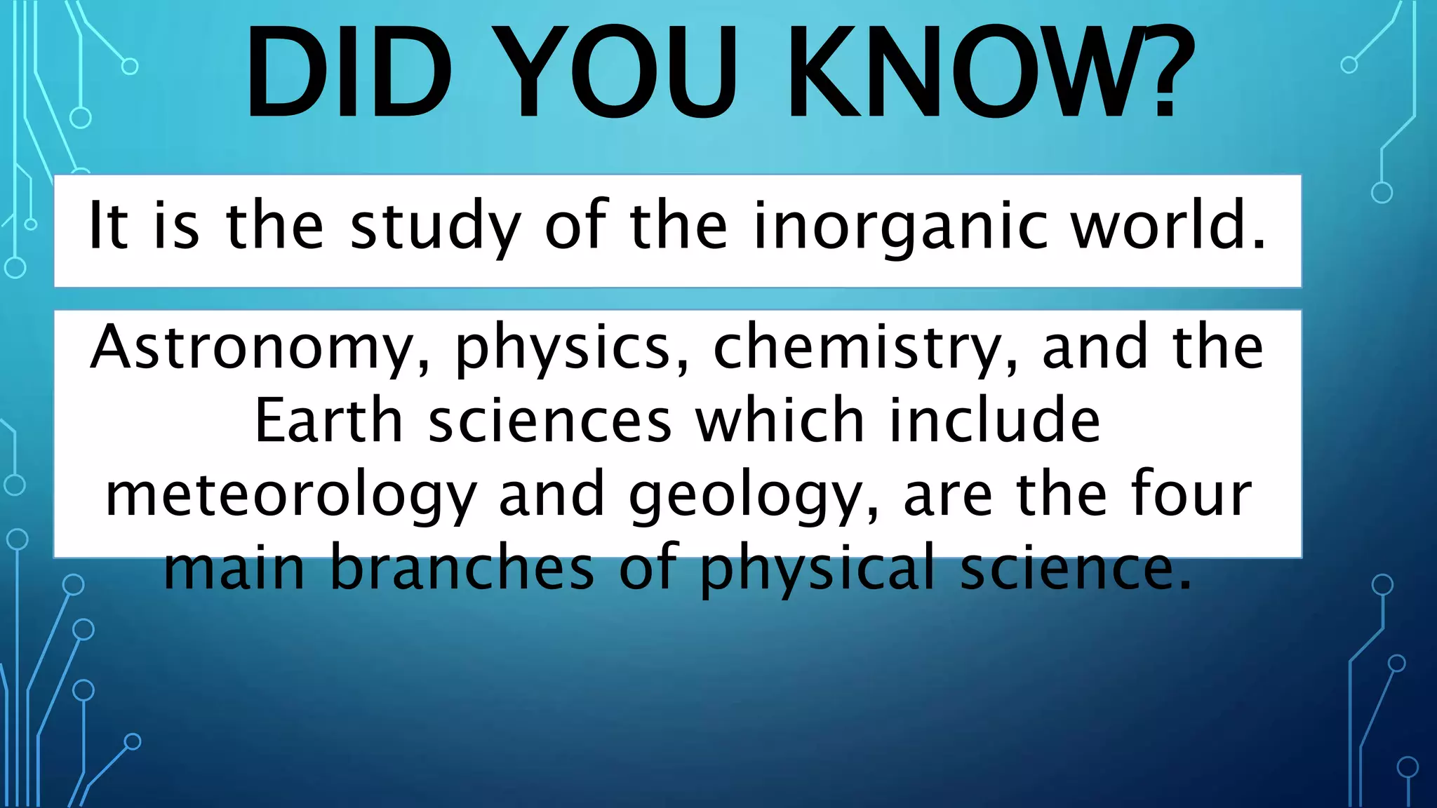 Physical science intro | PPTX