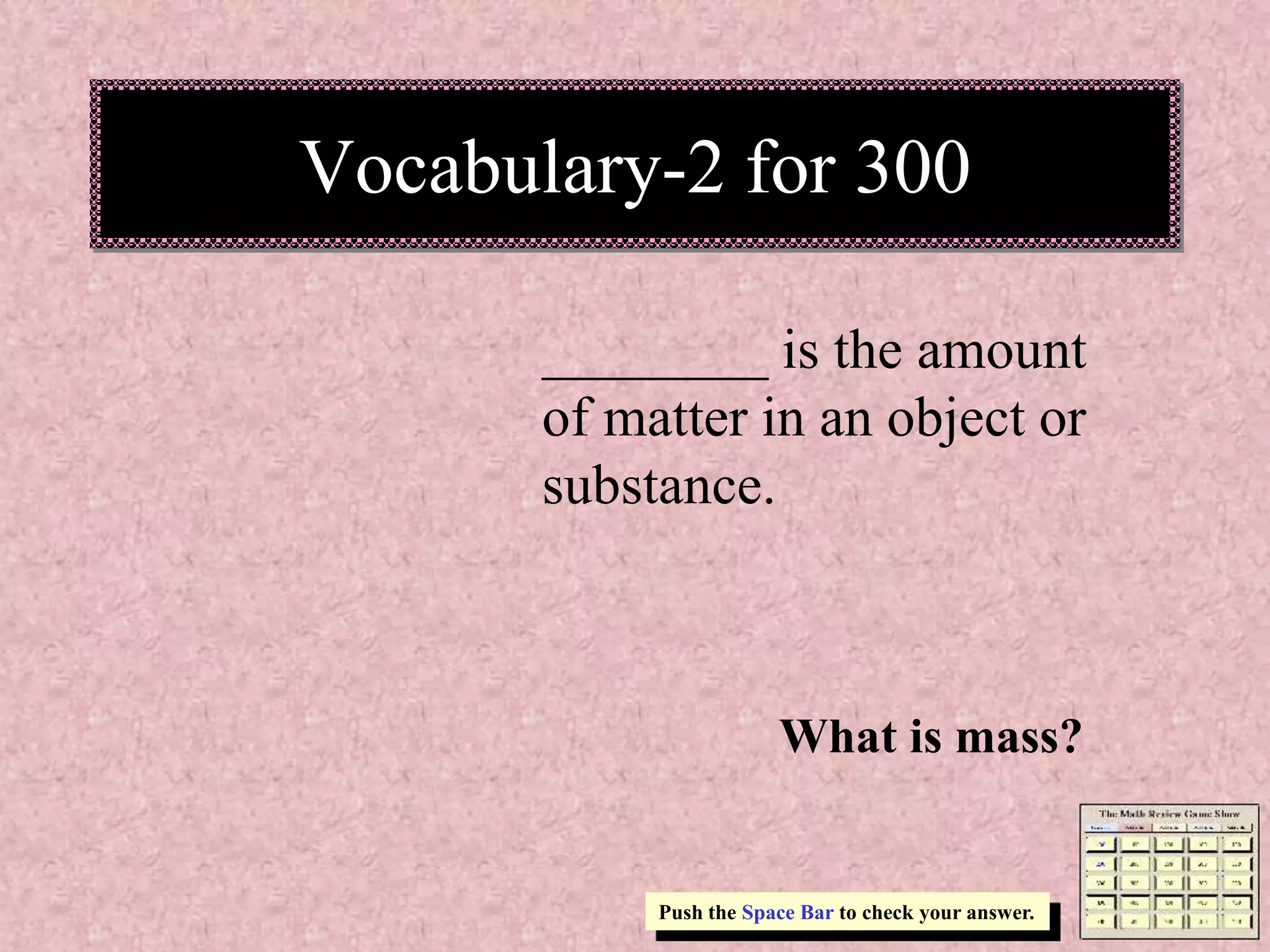 Physical science Game jeopardy | PPTX