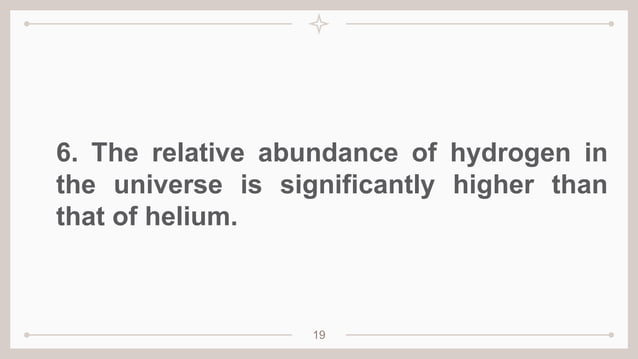 formation of lights elements Physical Science | PPTX