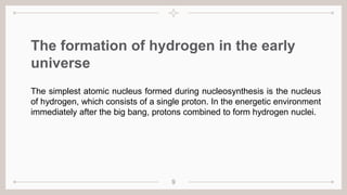 formation of lights elements Physical Science | PPTX