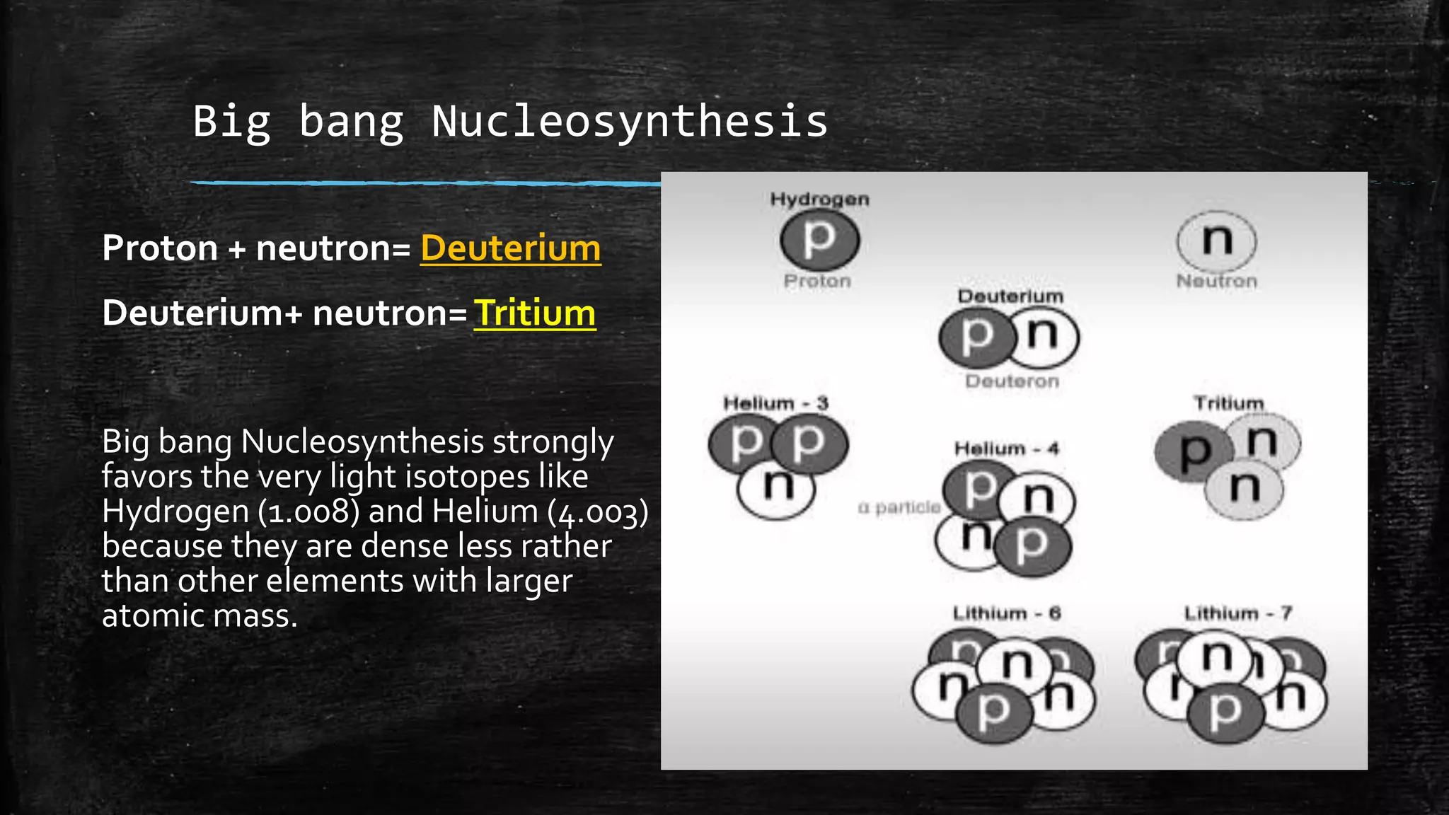 Formation of Elements in the Big Bang and Stellar Evolution | PPTX