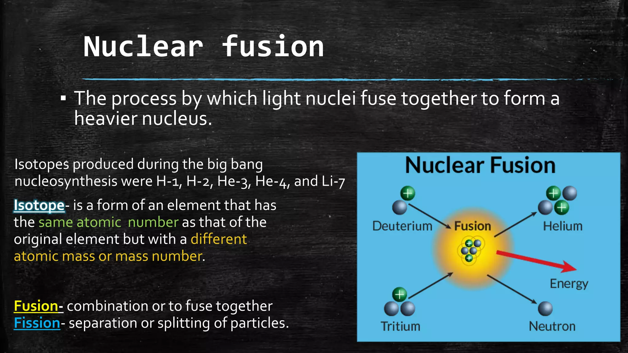Formation of Elements in the Big Bang and Stellar Evolution | PPTX