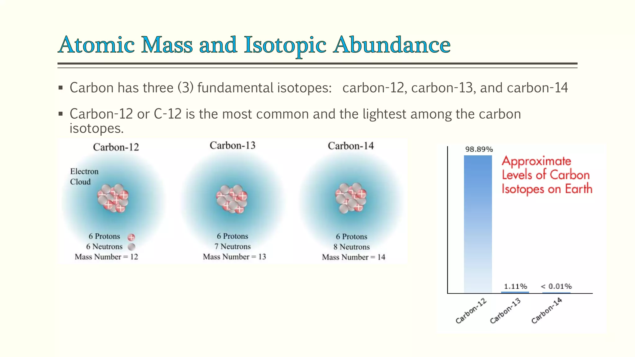 Elements and isotopes | PPTX