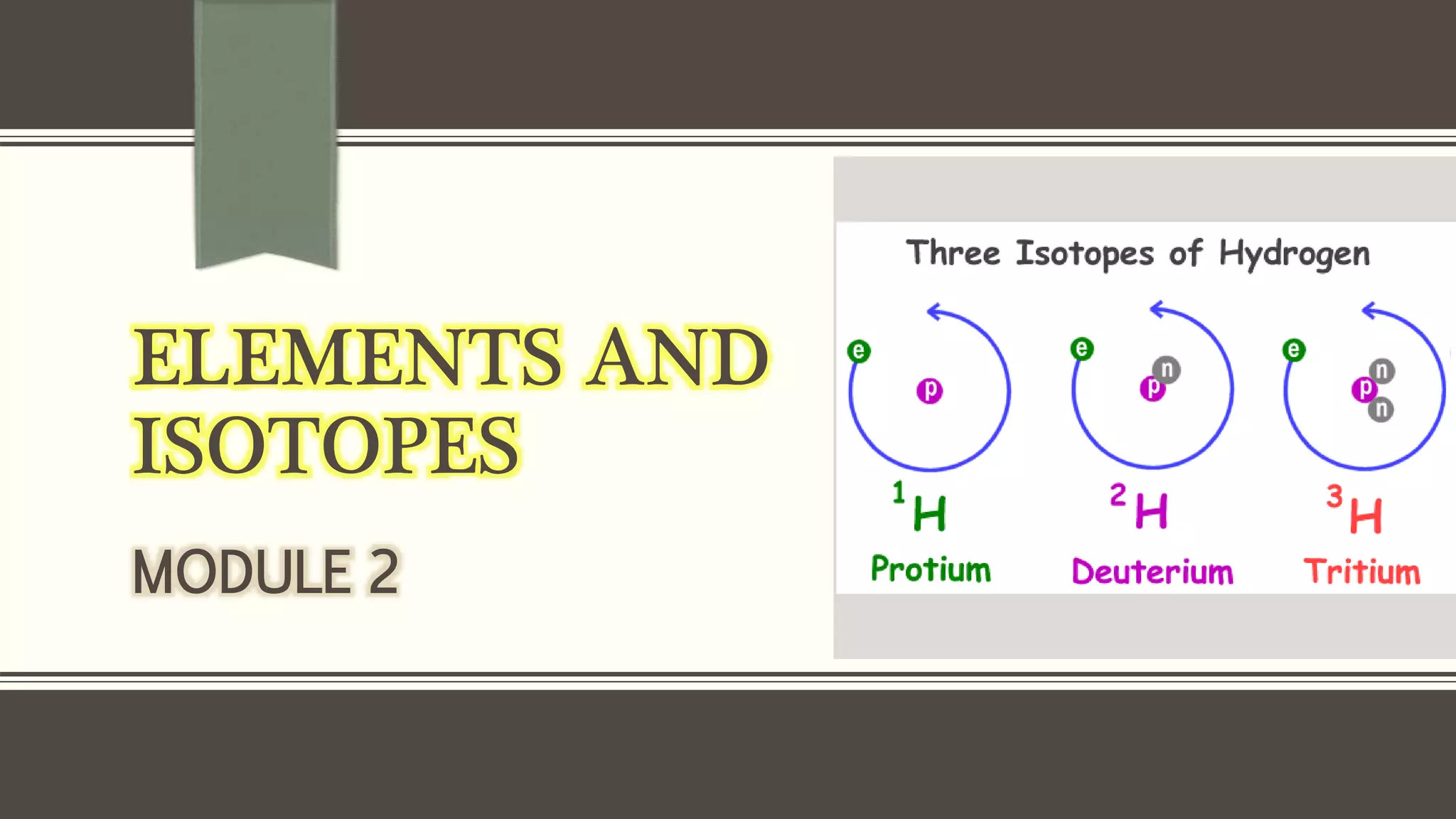 Elements and isotopes | PPTX