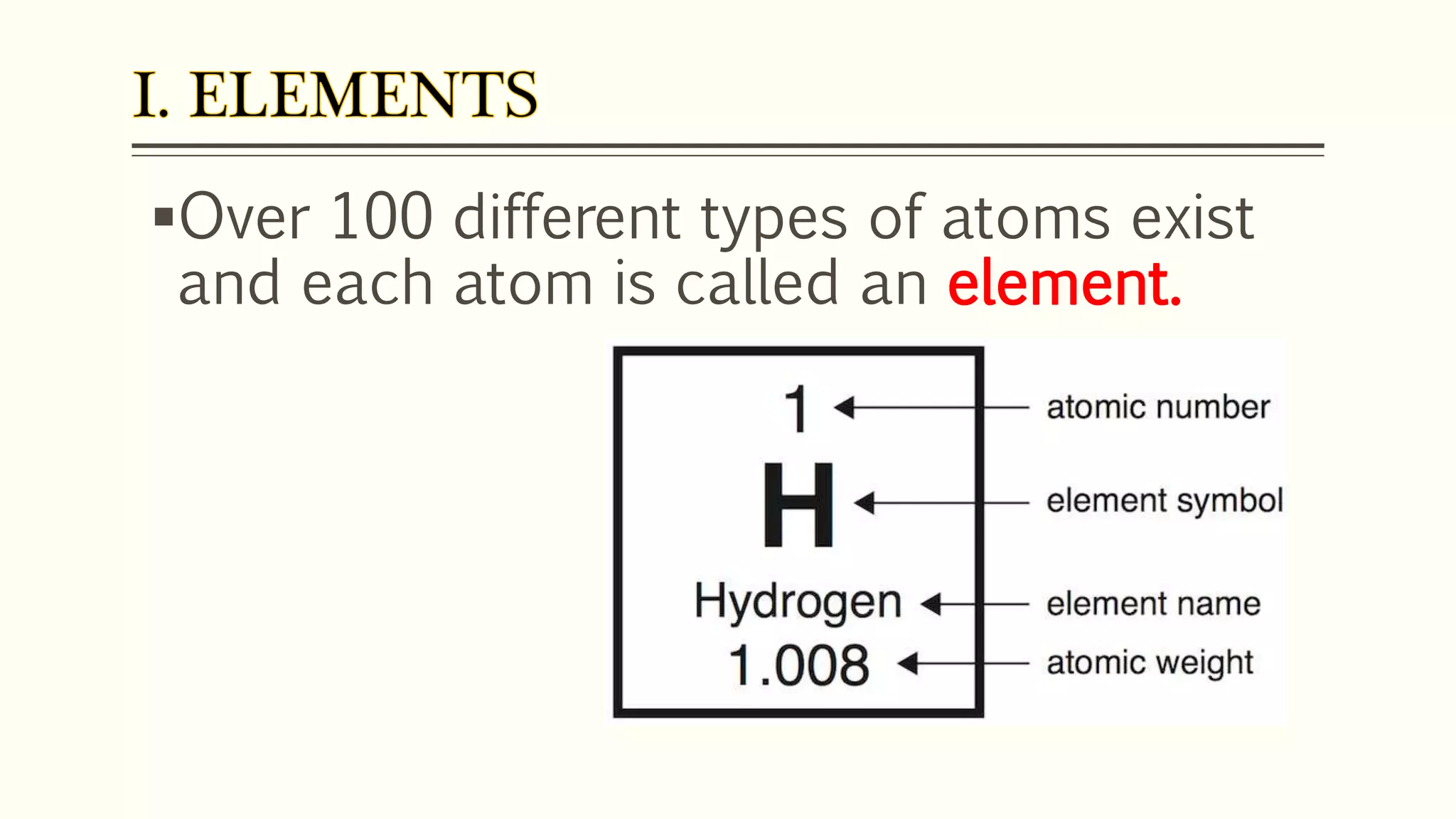 Elements and isotopes | PPTX