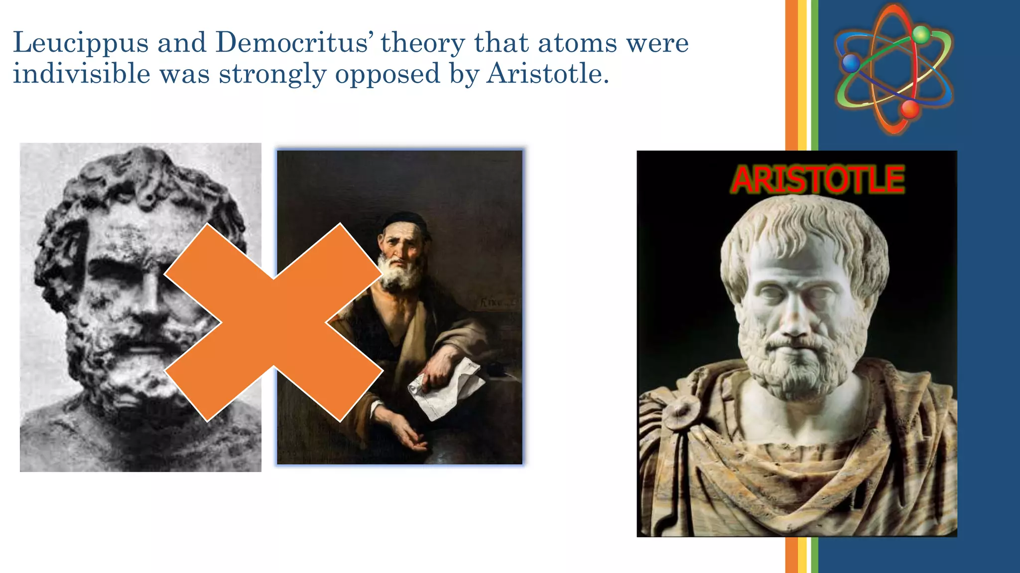 The emergence of ideas about the atom | PPTX