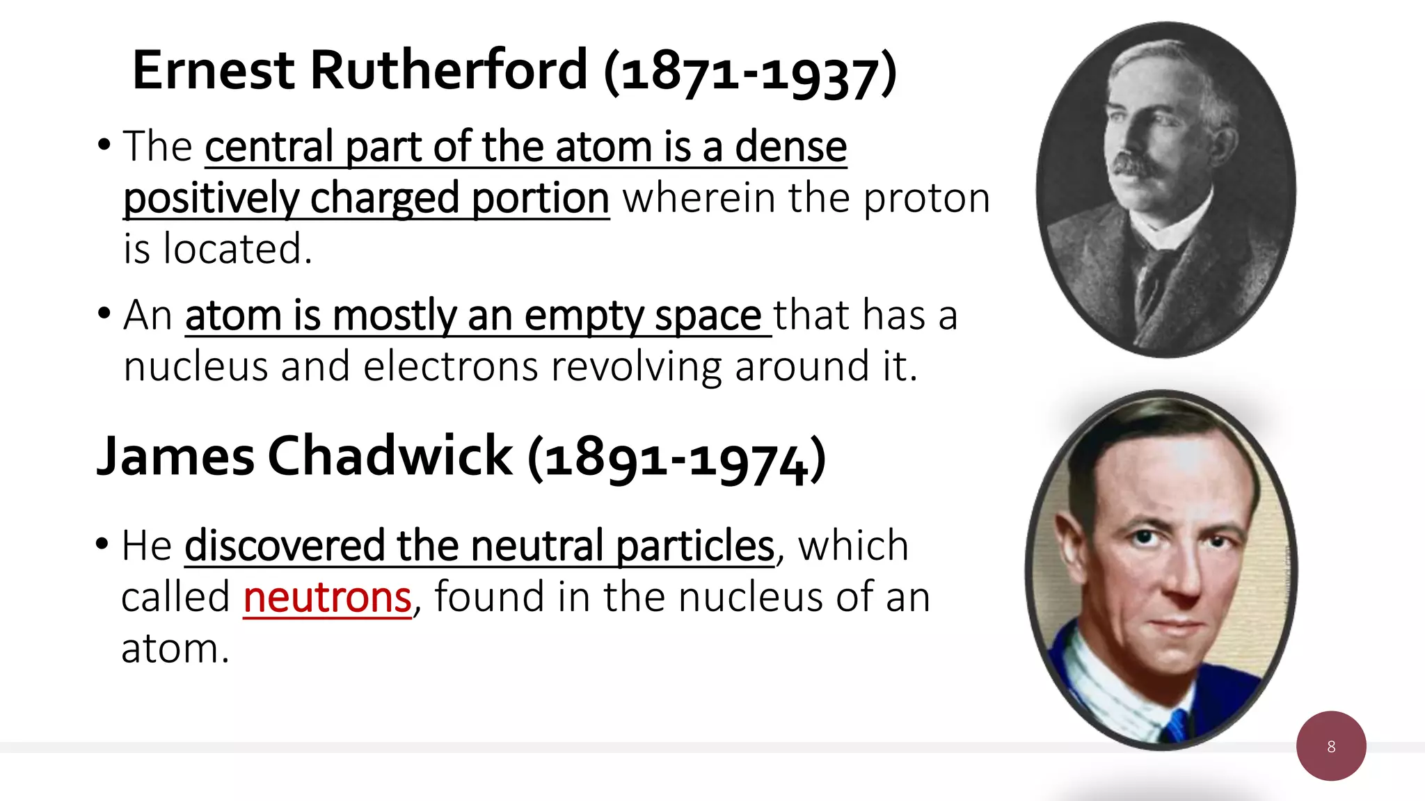 The development of the atomic structure | PPTX