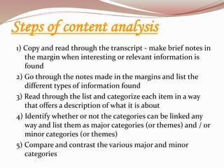 Content and pedagogical analysis | PPTX
