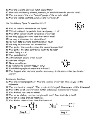 Physical science review final 2014 | PDF