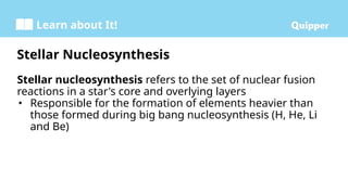Physical Science SHS 1.3 The Nuclear Fusion Reactions in Stars.pptx