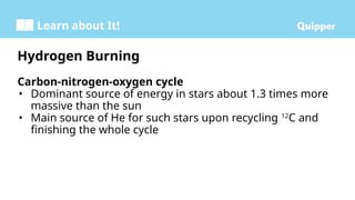 Physical Science SHS 1.3 The Nuclear Fusion Reactions in Stars.pptx