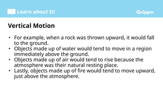 Physical Science SHS 16.1 Aristotelian Conceptions of Motion.pptx