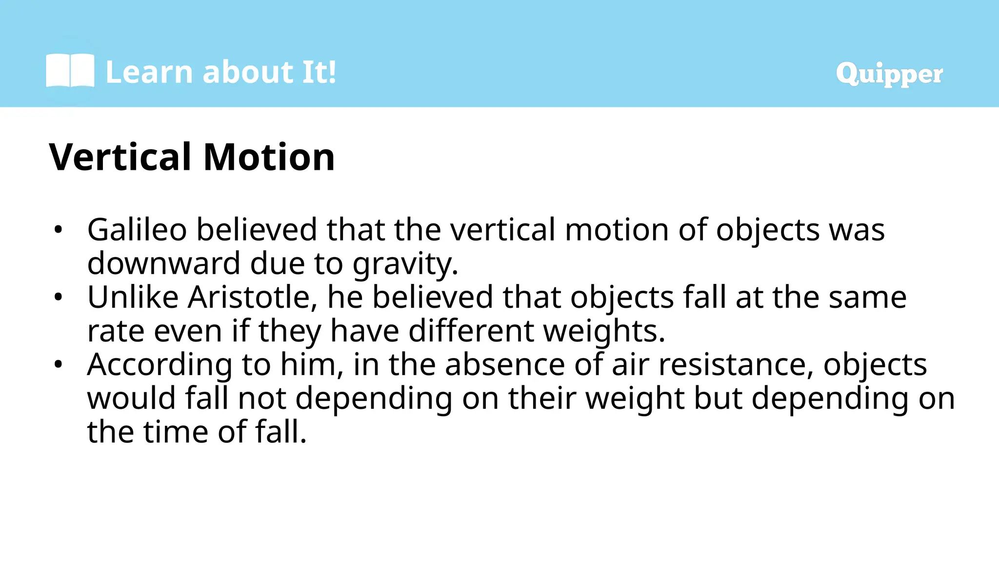 Physical Science SHS 16.2 Galilean Conceptions of Motion.pptx