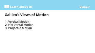 Physical Science SHS 16.2 Galilean Conceptions of Motion.pptx
