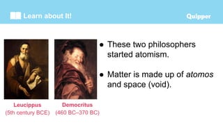 Physical Science SHS 3.1 The Classical Elements.pptx