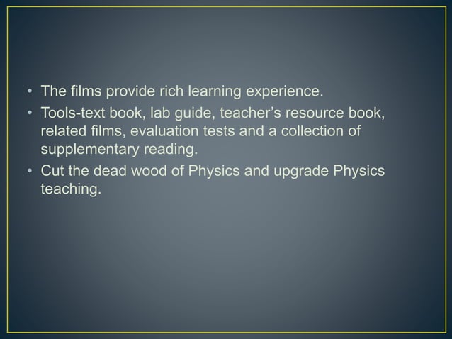 Physical Science study committee-.pptx | Chemistry | Science