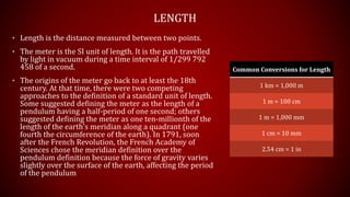 Physical science unit two measurement | PPTX