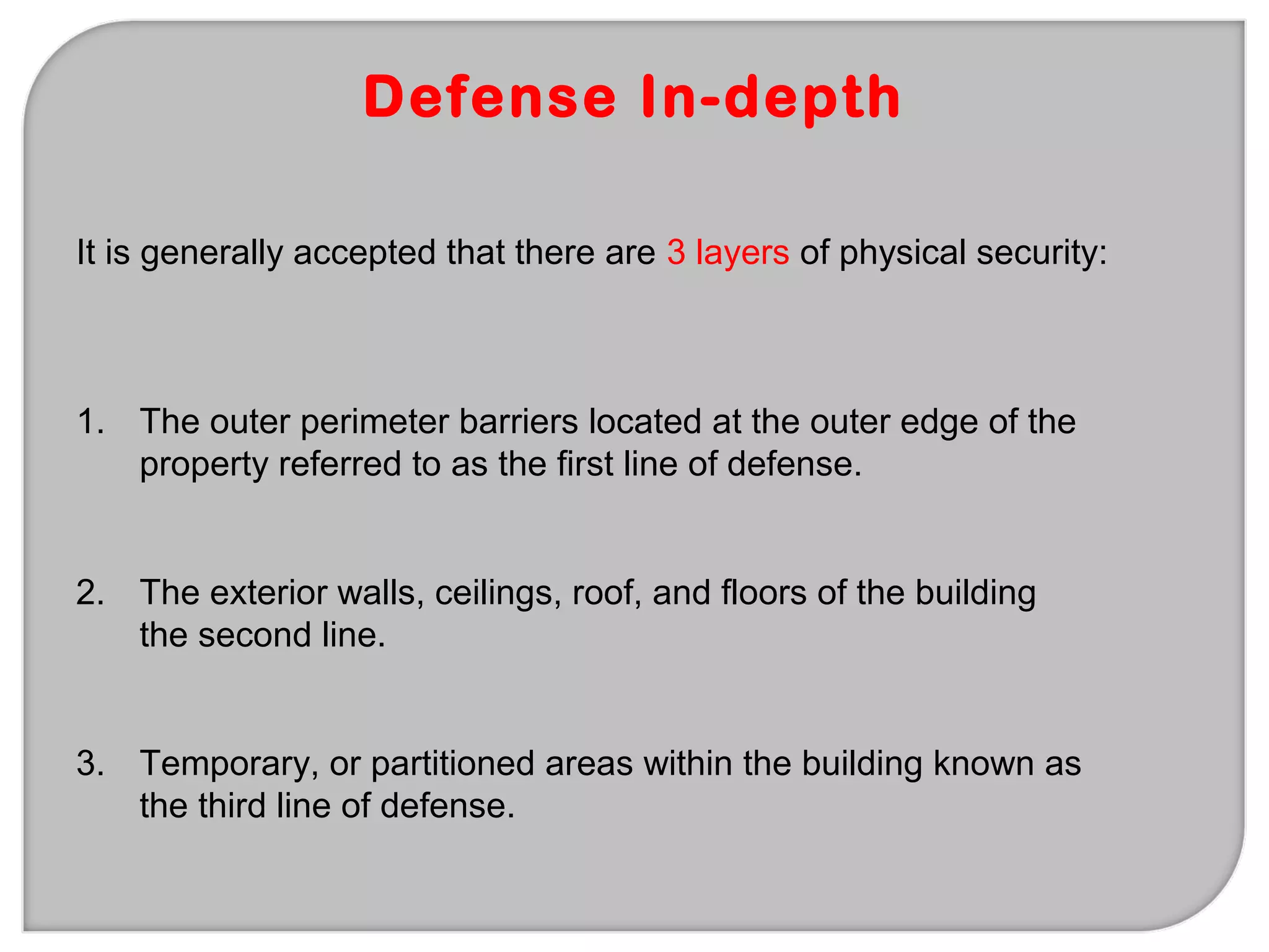 Physical security | PPT