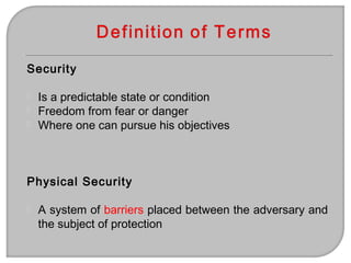 Physical security | PPT