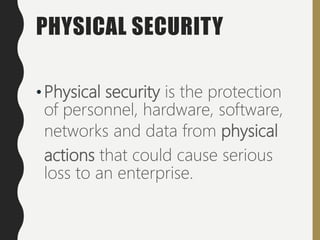Physical security | PPTX