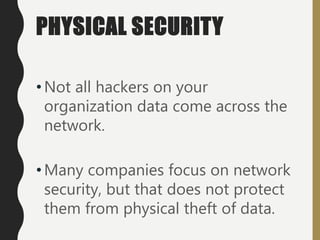 Physical security | PPTX