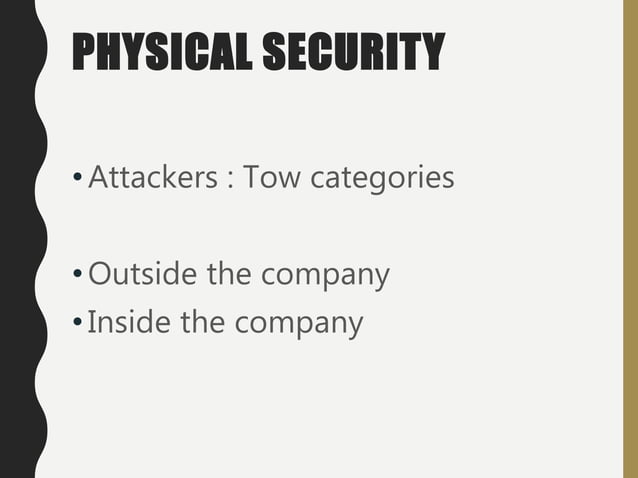Physical security | PPT