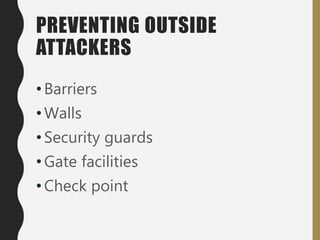 Physical security | PPTX