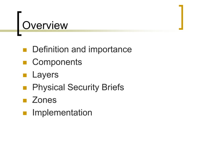 Physical Security.ppt | Technology & Computing