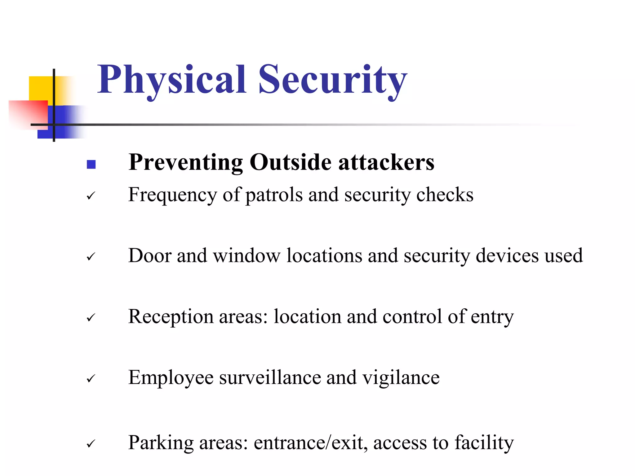 Physical security.ppt | Free Download