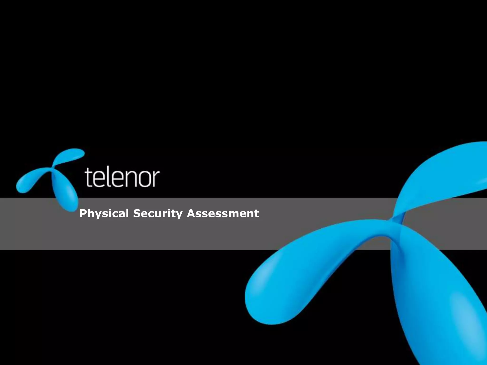 Physical Security Assessment | PPTX