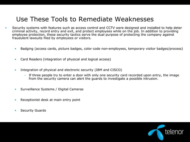 Physical Security Assessment | PPTX | Information and Network Security | Computing