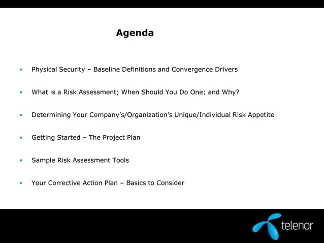 Physical Security Assessment | PPTX | Information and Network Security ...