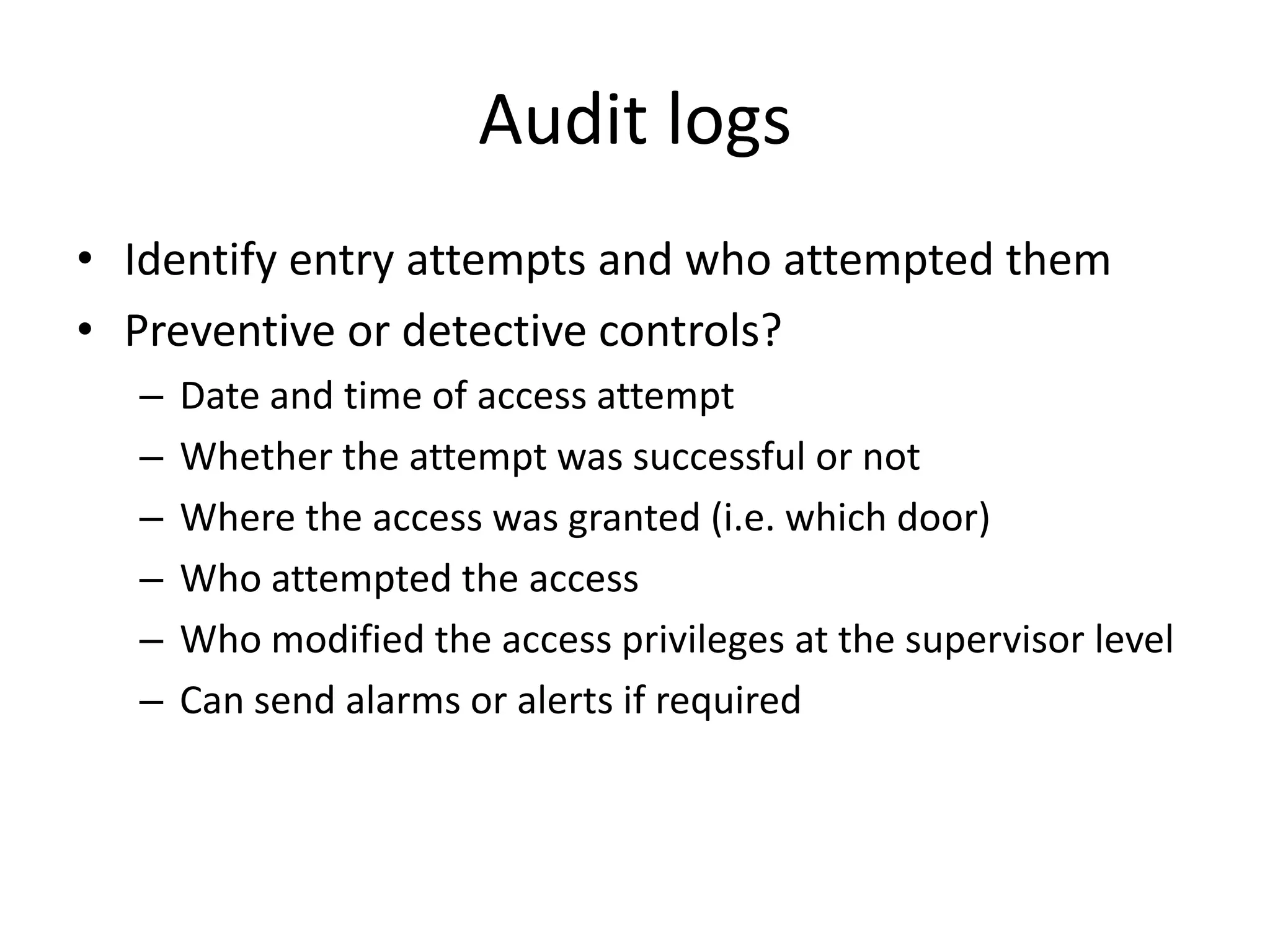 Physical Security Presentation | PDF