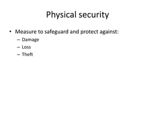 Physical Security Presentation | PDF