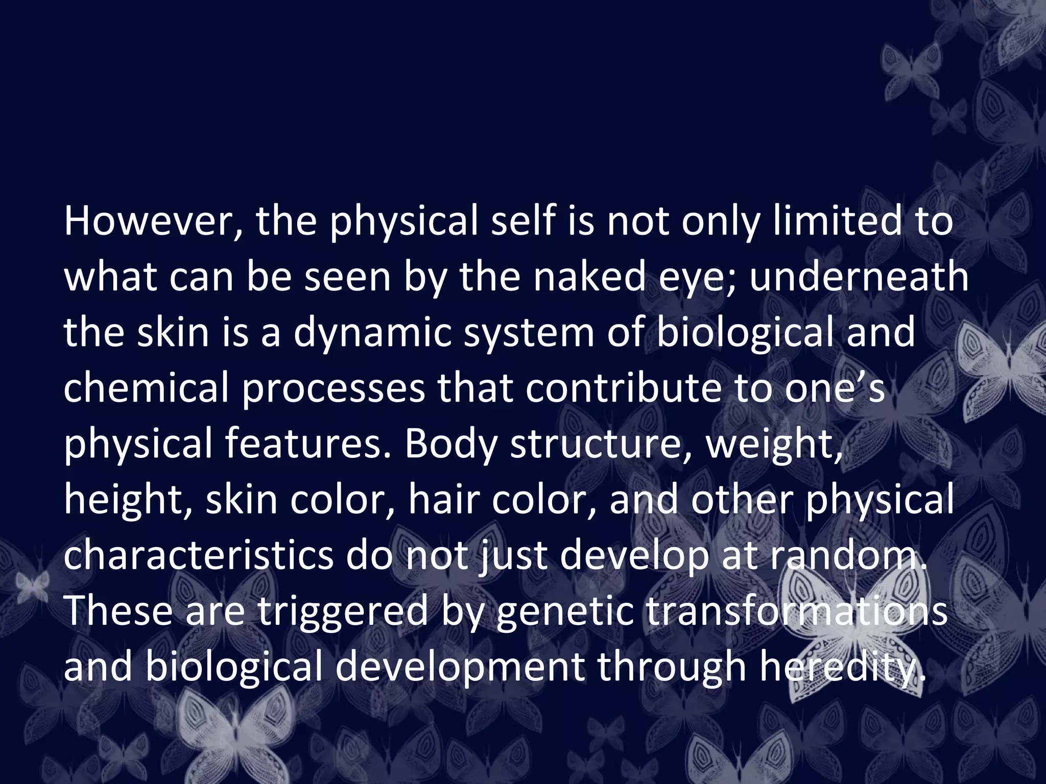 Physical Self | PPT