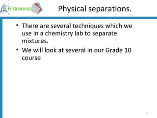 Physical sepration ok1294992218 | PPT