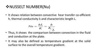 Physical significance of non dimensional numbers | PPTX