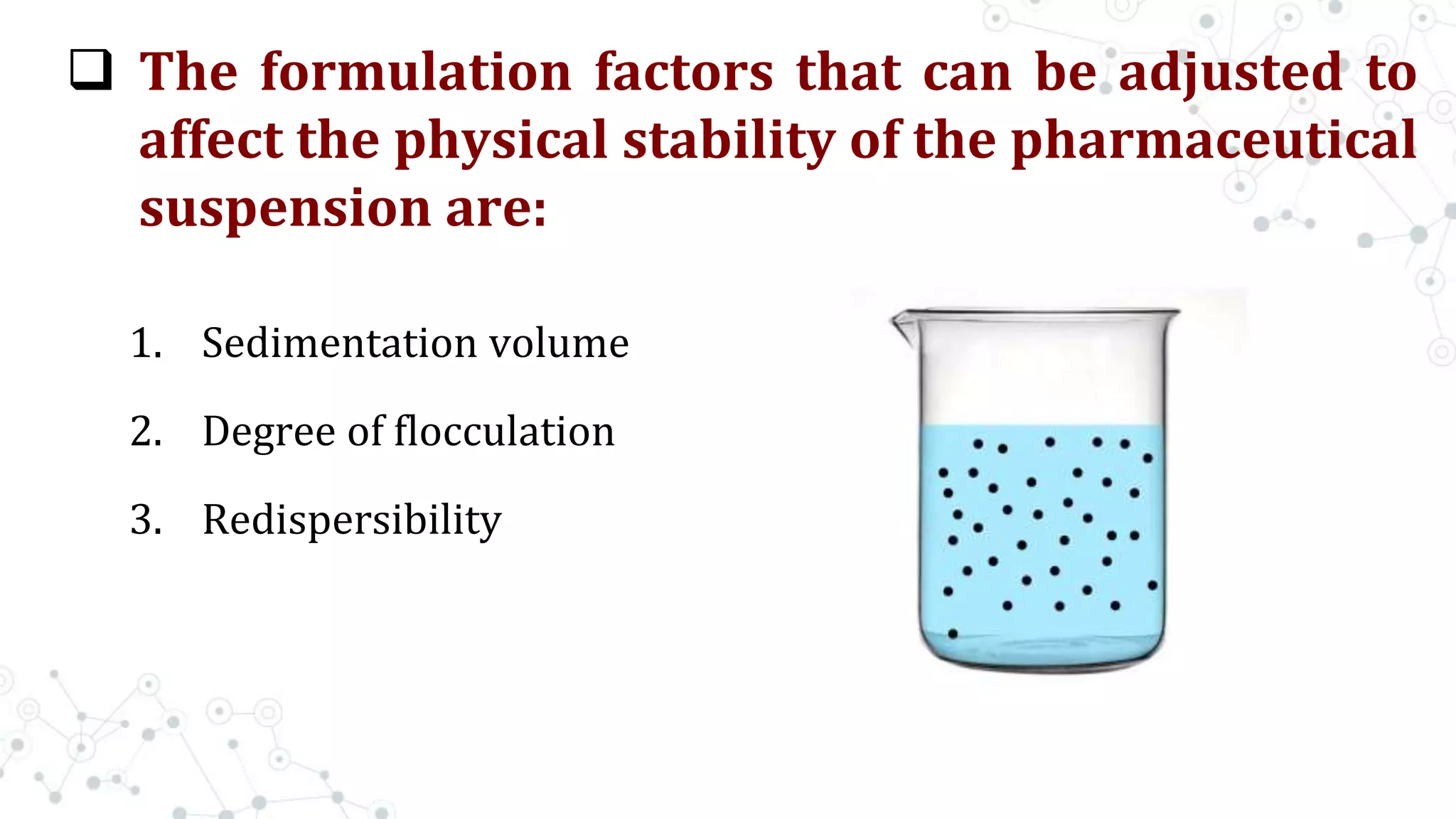 Physical stability of suspensions and emulsion, role of zeta potential ...