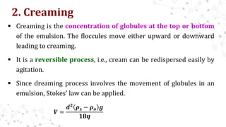 Physical stability of suspensions and emulsion, role of zeta potential ...