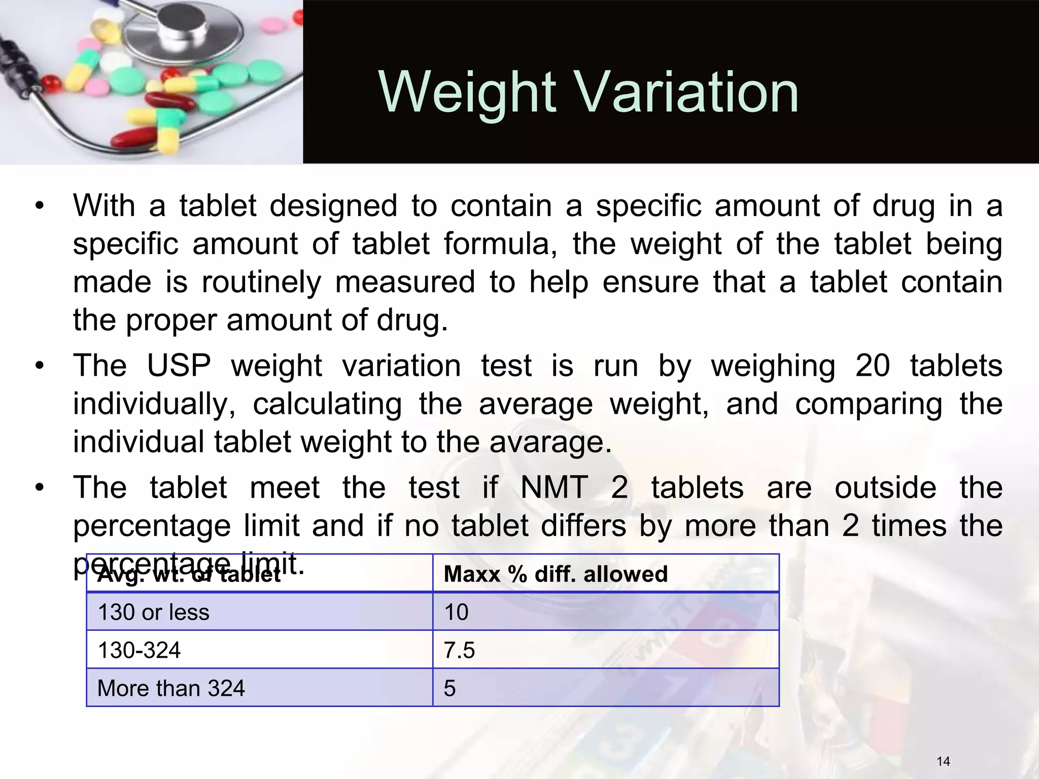 Physical stability tablets & capsules | PPTX
