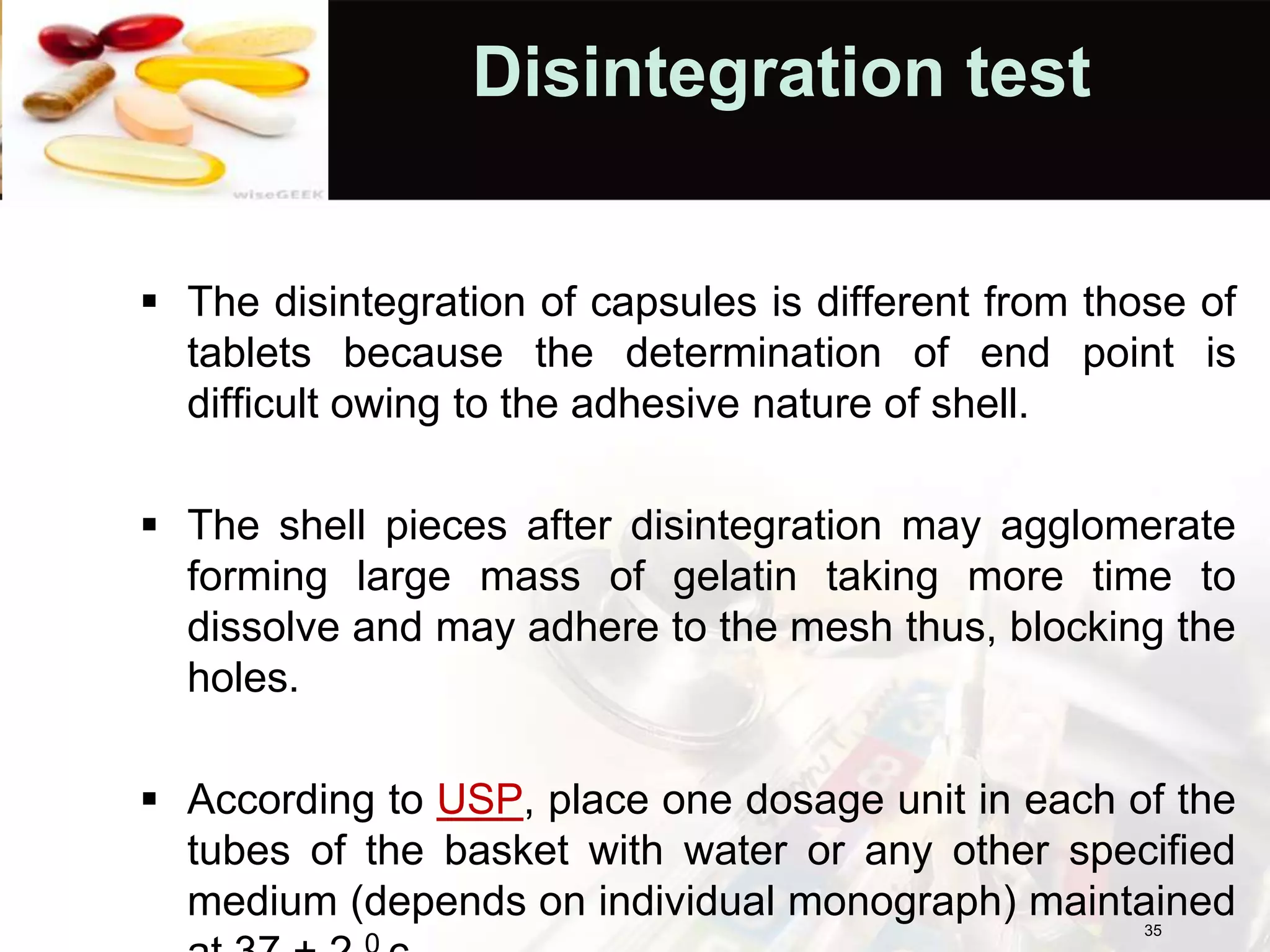 Physical stability tablets & capsules | PPTX
