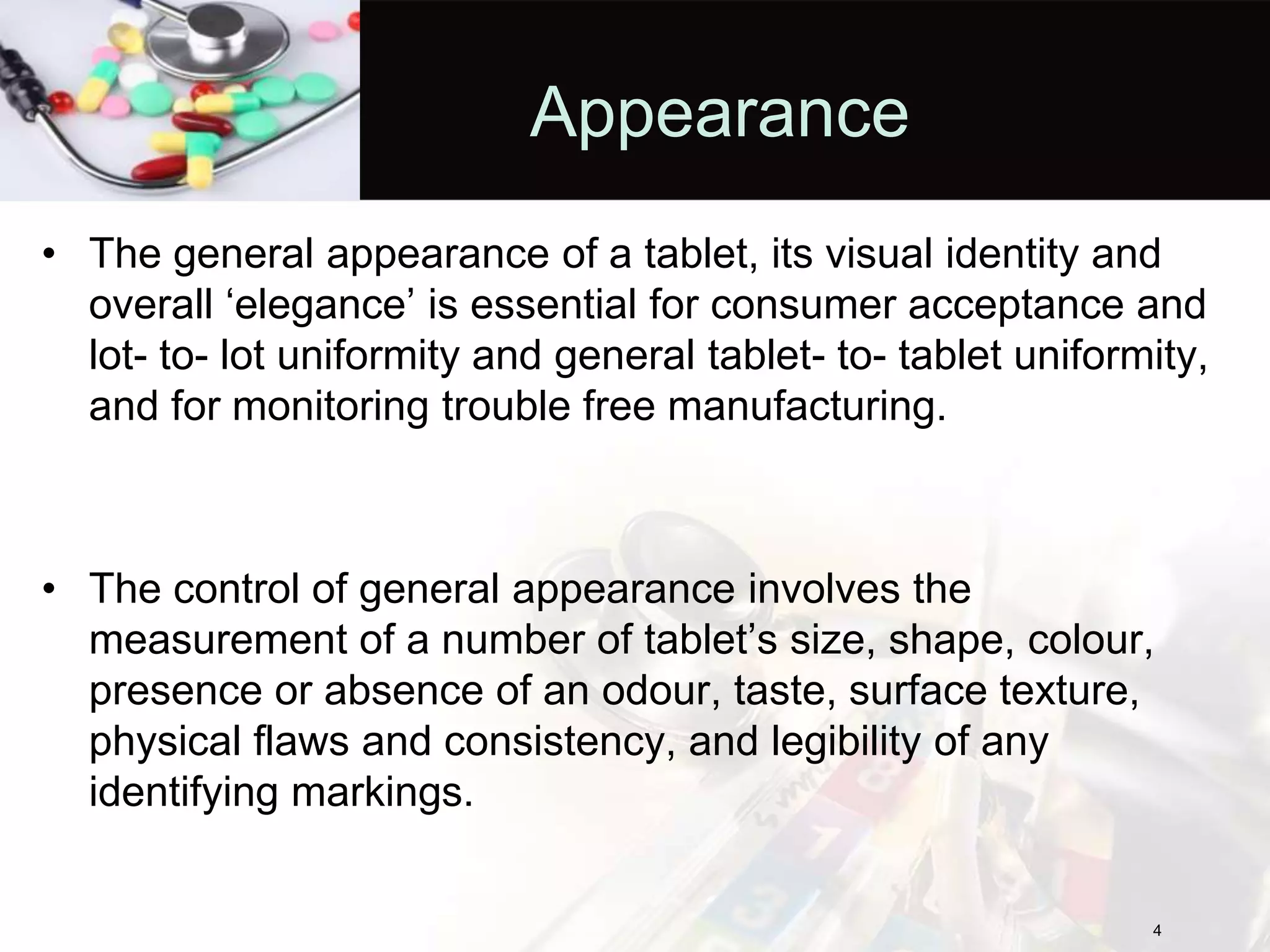 Physical stability tablets & capsules | PPTX