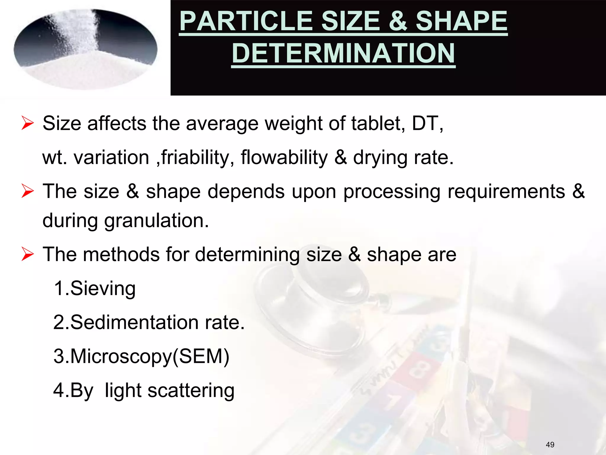 Physical stability tablets & capsules | PPTX