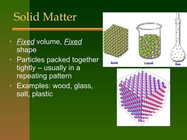 Physical States Of Matter | PPT | Physics | Science