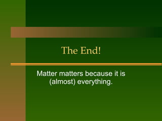 Physical States Of Matter | PPT